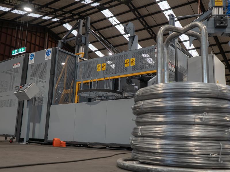 Wire Coiler Machine - South Fence Machinery - South Fence Machinery